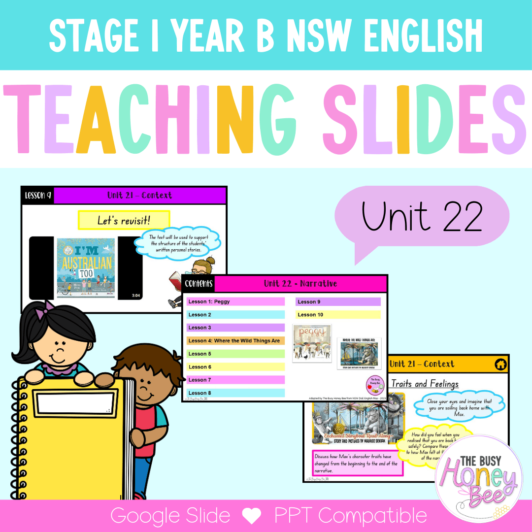 Stage 1 Year B Unit 22 Narrative English Teaching Slides – The Busy ...