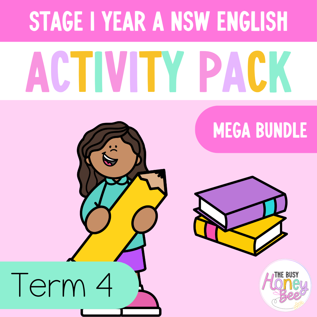 Stage 1 Year A and Multi Age K-2 Year A Term 4 English Activity Packs ...