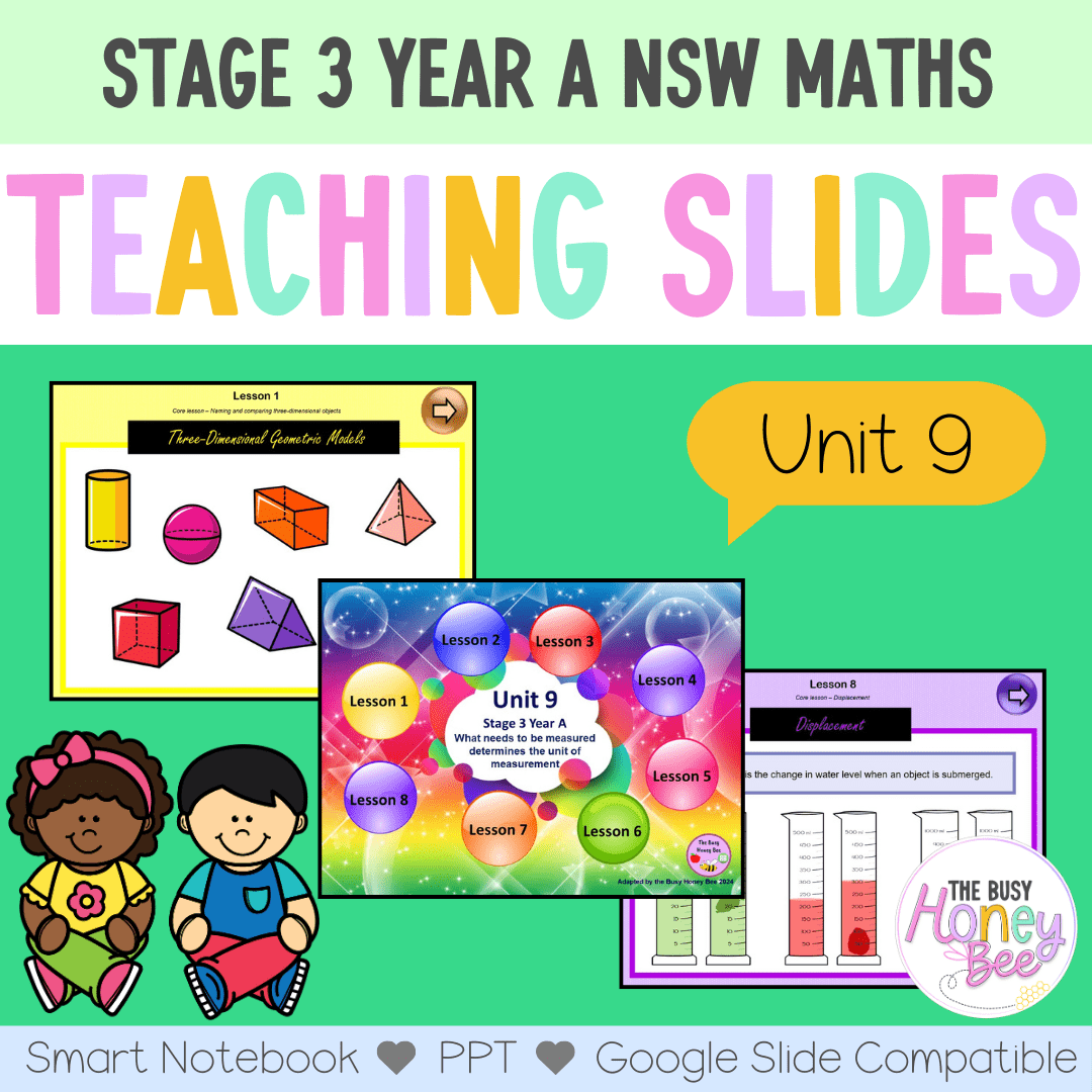 Stage 3 Year A Unit 9 Maths Teaching Slides – The Busy Honey Bee