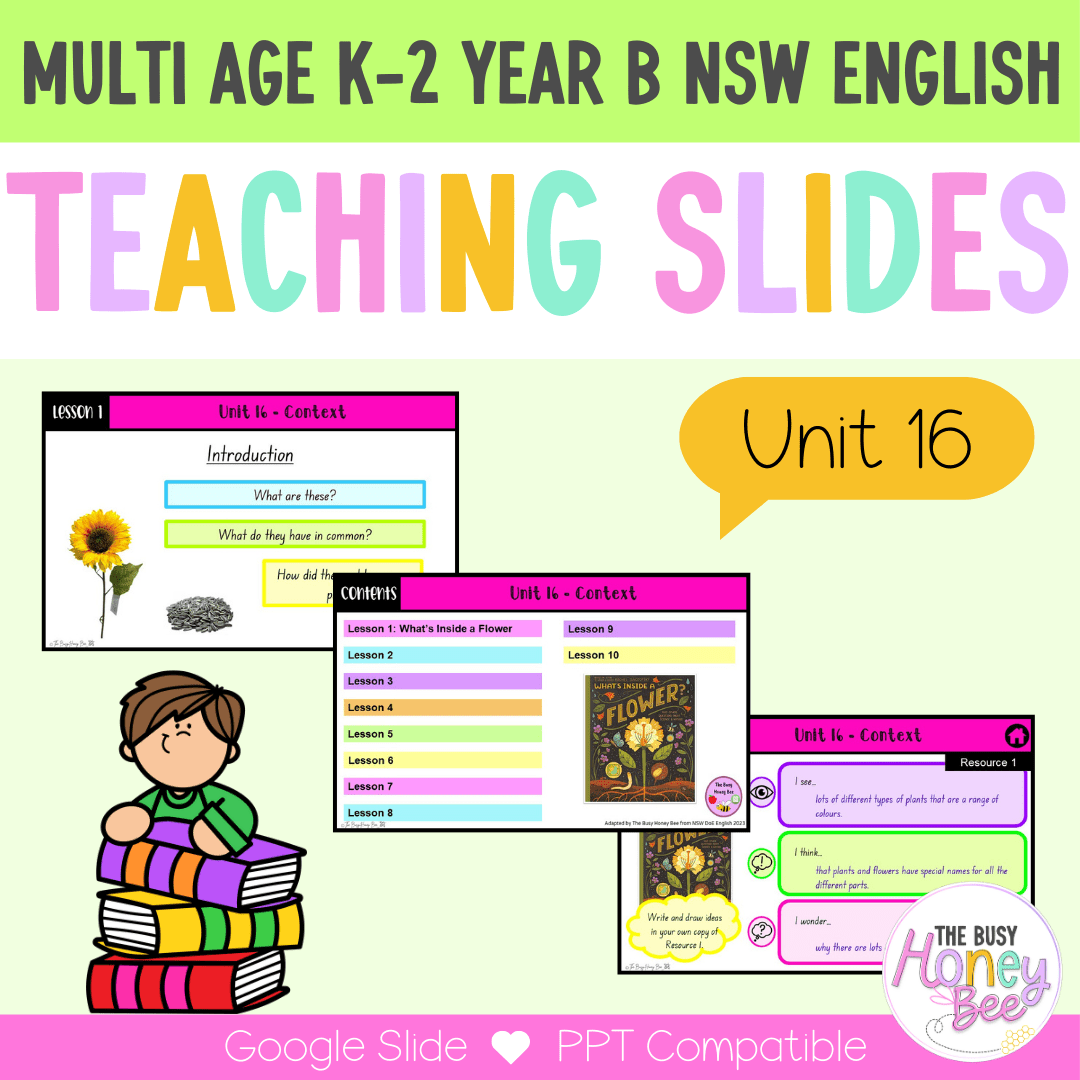 Multi Age Year B Unit 16 Context English Teaching Slides – The Busy ...