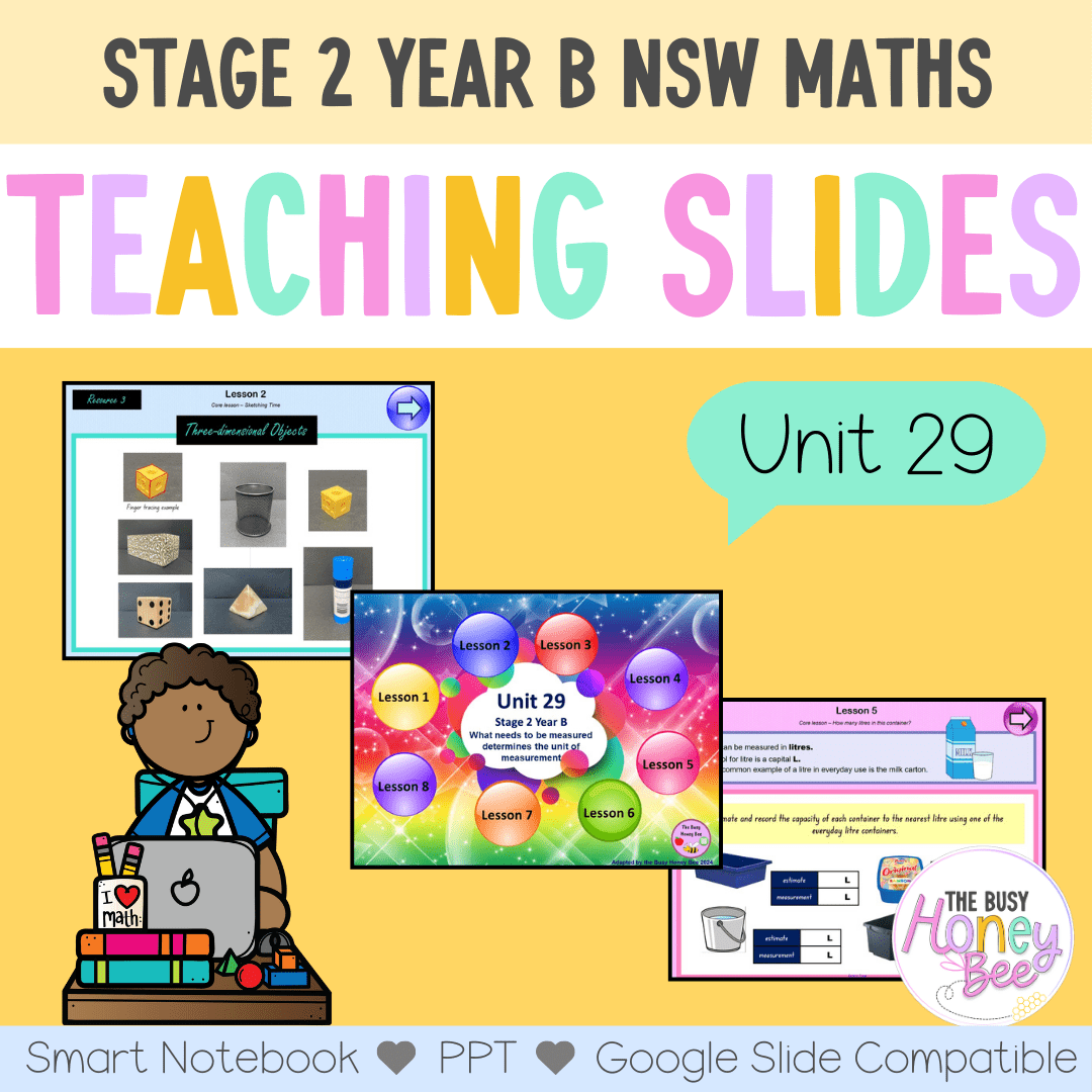 Stage 2 Year B Unit 29 Maths Teaching Slides – The Busy Honey Bee