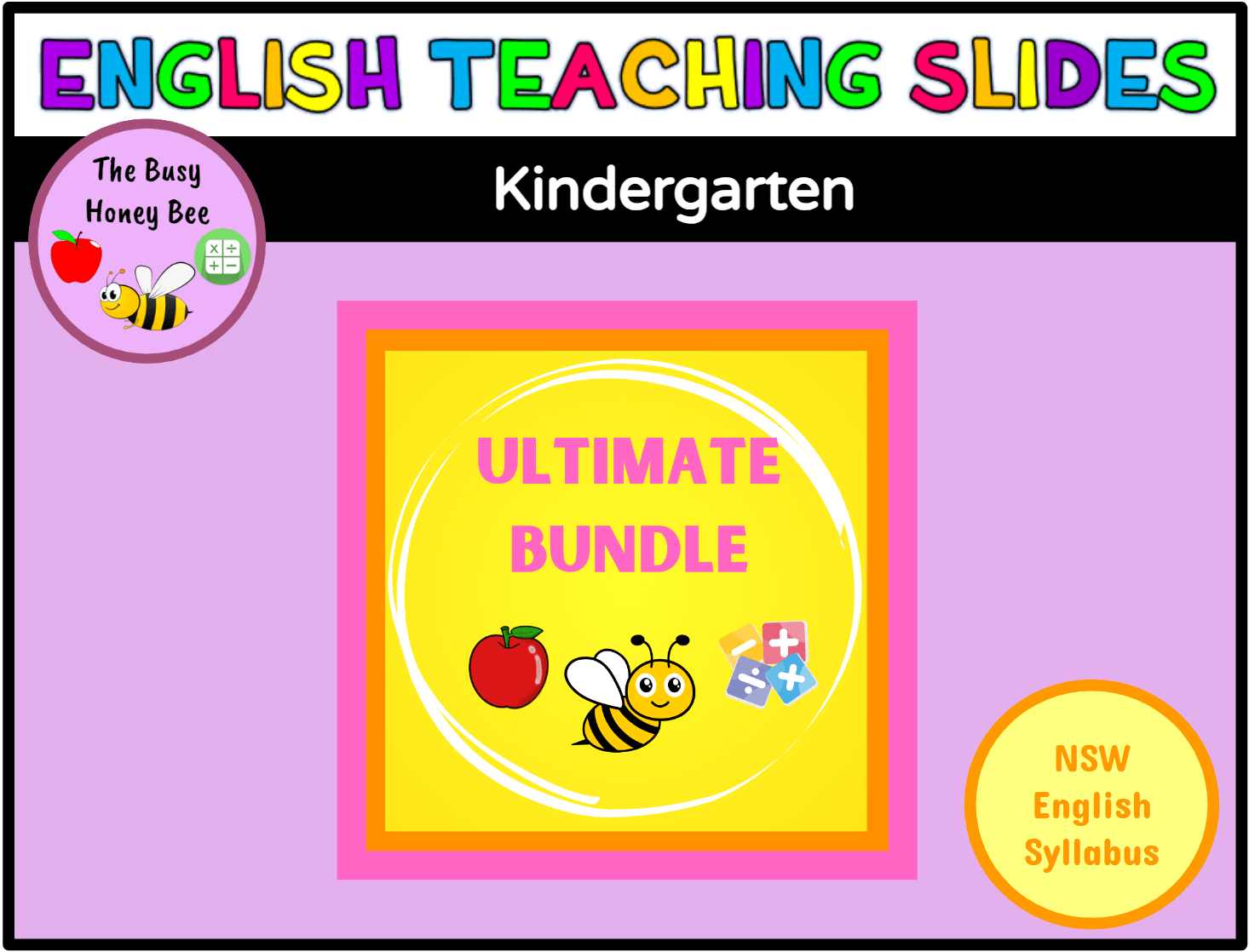 Early Stage 1 Ultimate English Teaching Slides Mega Bundle – The Busy ...