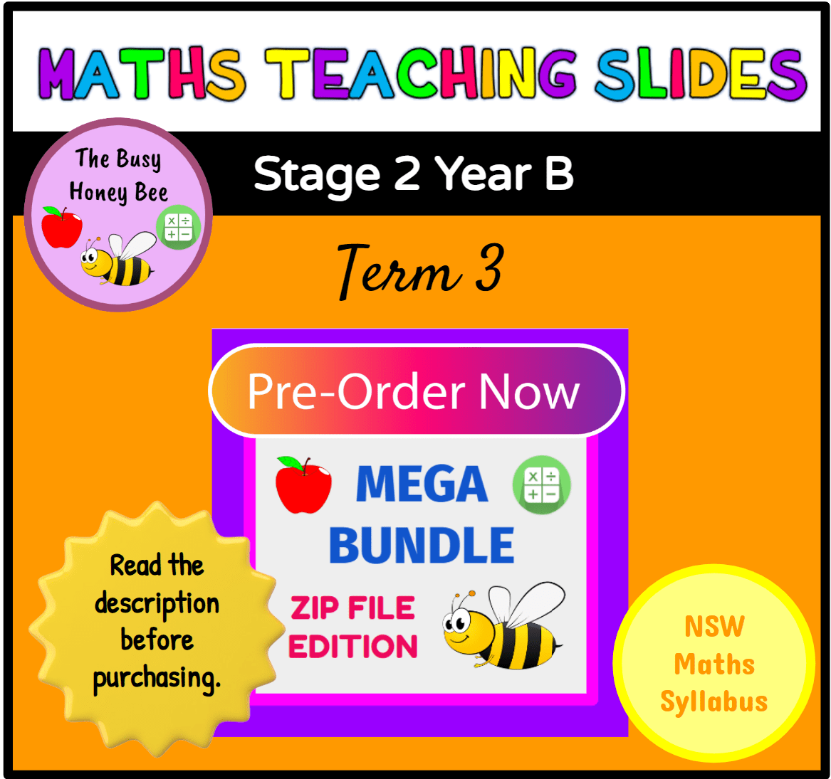 PRE-ORDER Stage 2 Year B Term 3 Maths Teaching Slides Mega Bundle – The ...