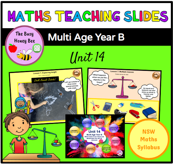 Multi Age Year B Unit 14 Maths Teaching Slides – The Busy Honey Bee
