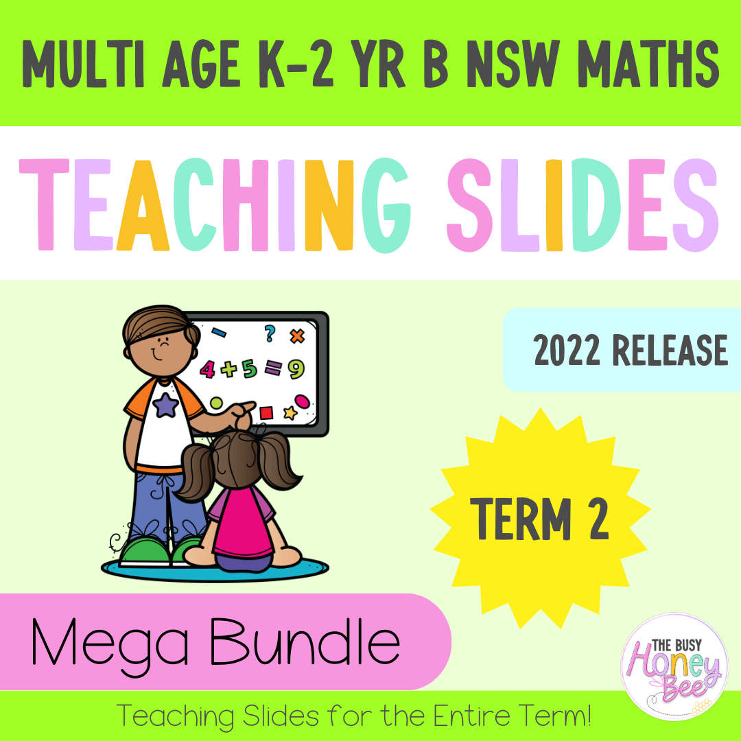 Multi Age K-2 Year B Term 2 Maths Teaching Slides Mega Bundle – The ...