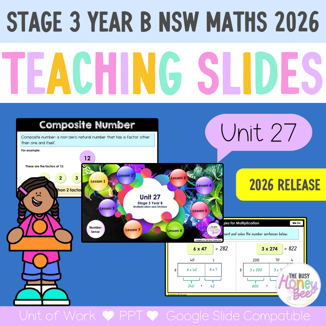 Stage 3 Year B NSW Maths Unit 27 Multiplication and Division Teaching ...