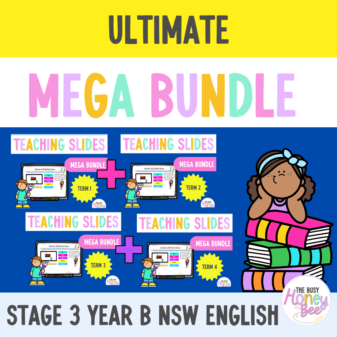 Stage 3 Year B Ultimate English 2023 Teaching Slides Mega Bundle – The ...