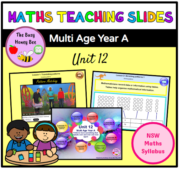 Multi Age Year A Unit 12 Maths Teaching Slides – The Busy Honey Bee
