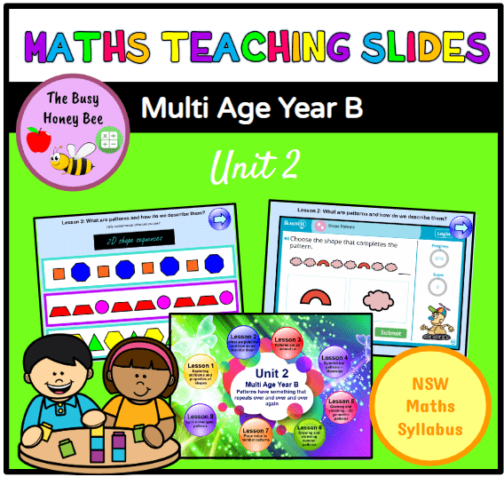 Multi Age Year B Unit 2 Maths Teaching Slides – The Busy Honey Bee