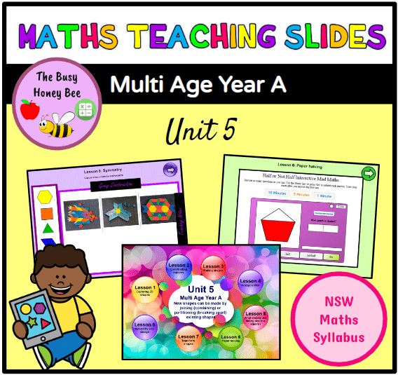 Multi Age Year A Unit 5 Maths Teaching Slides – The Busy Honey Bee