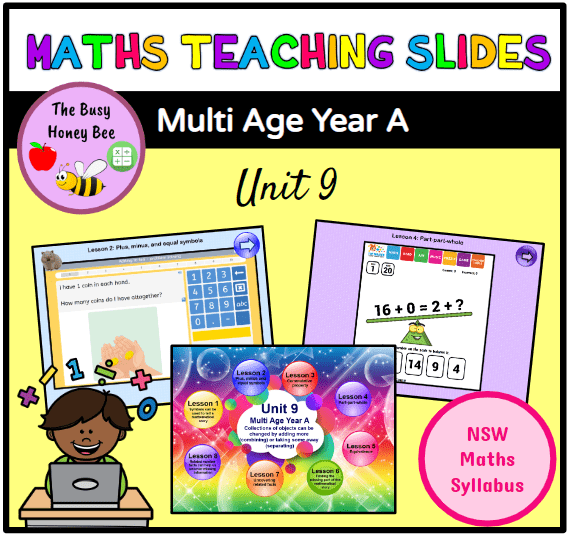 Multi Age Year A Unit 9 Maths Teaching Slides – The Busy Honey Bee