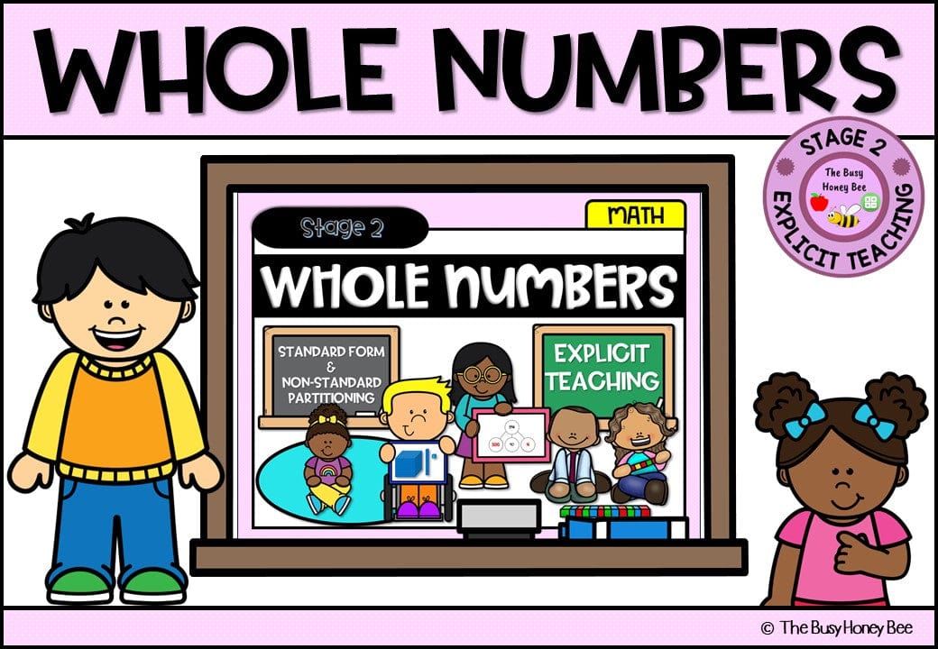 Year 3 Whole Number Partitioning Explicit Teaching Bundle – The Busy ...