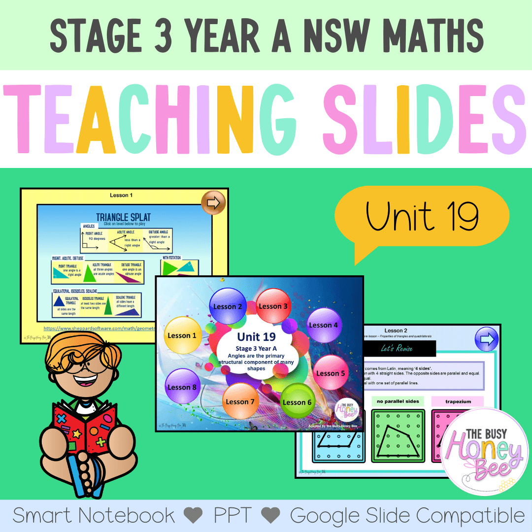 Stage 3 Year A Unit 19 Maths Teaching Slides – The Busy Honey Bee
