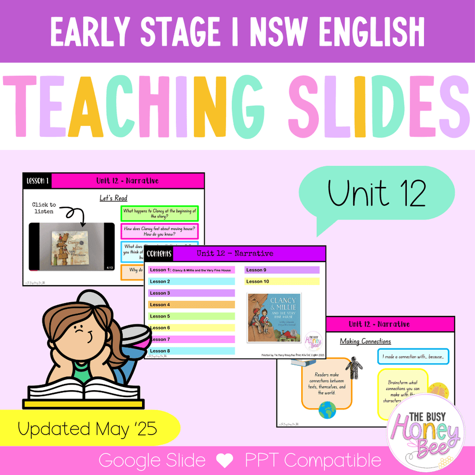 Early Stage 1 - NSW English Sample Units – The Busy Honey Bee