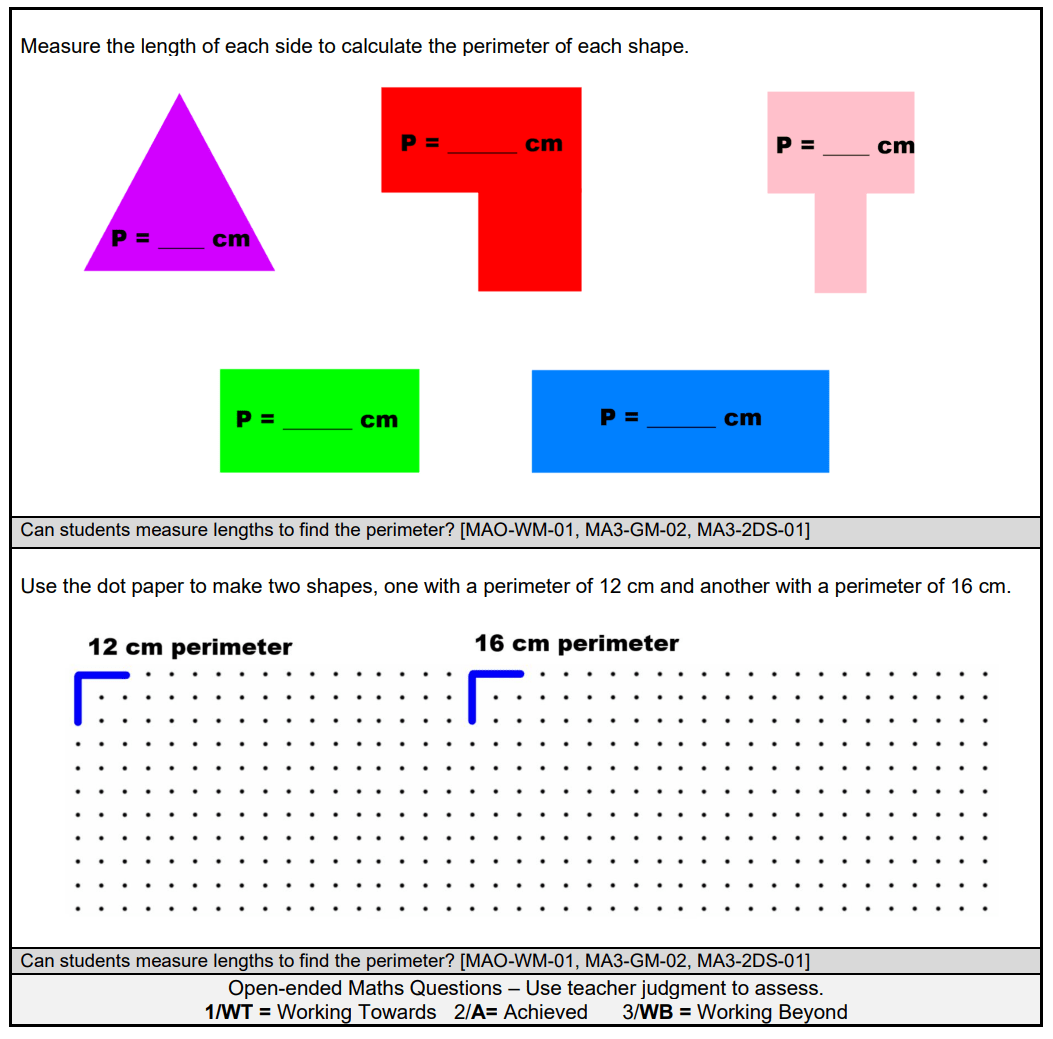 Stage 3 Year B Differentiated Maths Assessment Unit 23 – The Busy Honey Bee