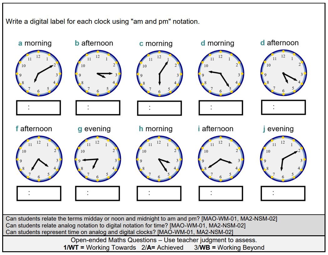 Stage 2 Year B Differentiated Maths Assessment Unit 23 – The Busy Honey Bee