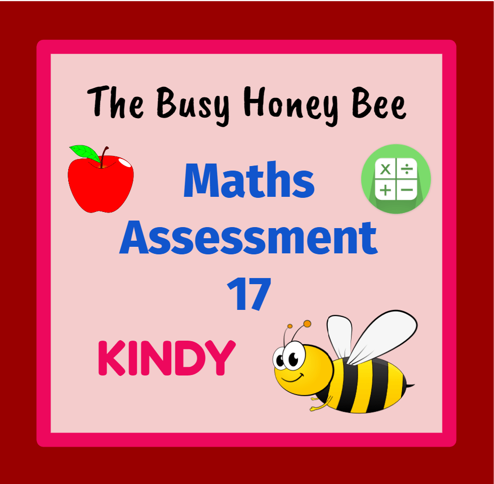 Kindergarten Term 4 Maths Assessment Bundle – The Busy Honey Bee