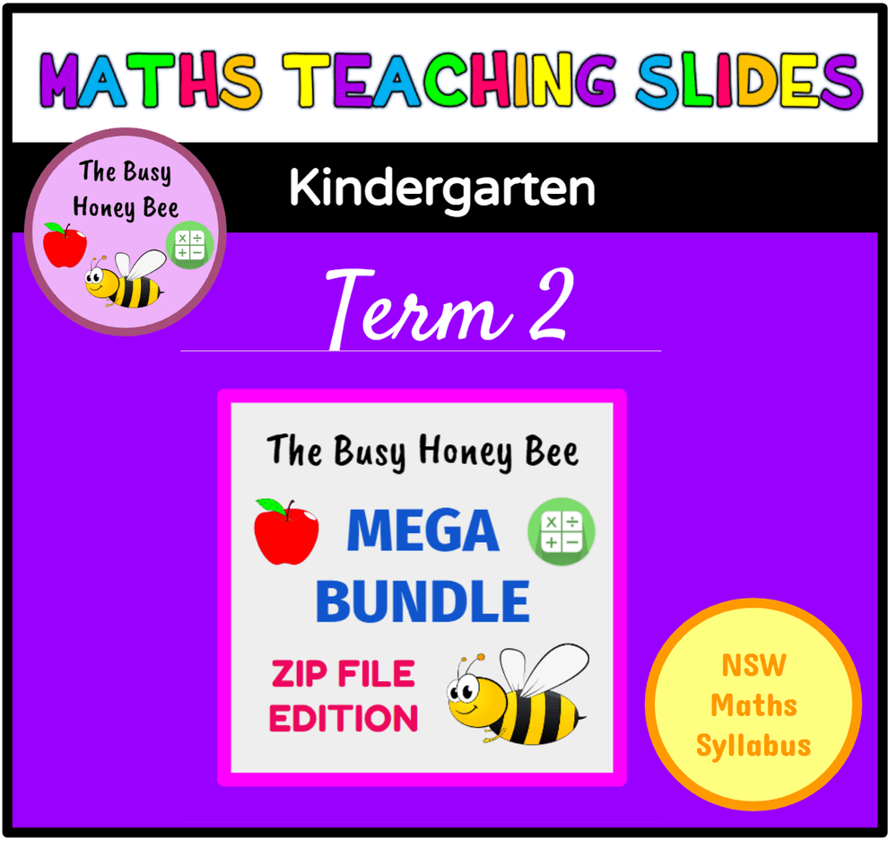 Early Stage 1 Term 2 Maths Mega Bundle – The Busy Honey Bee
