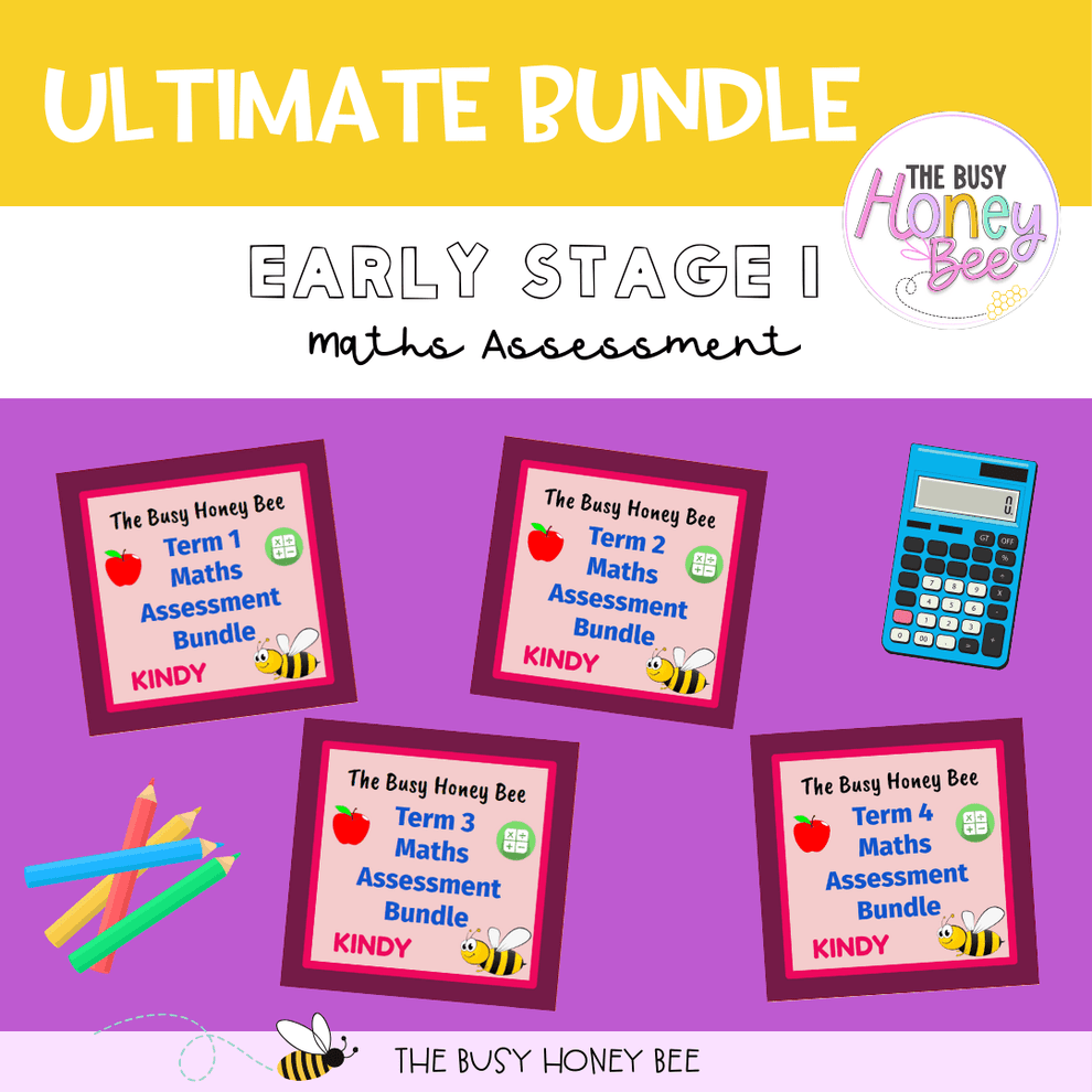 ULTIMATE Early Stage 1 Maths Assessment Bundle – The Busy Honey Bee