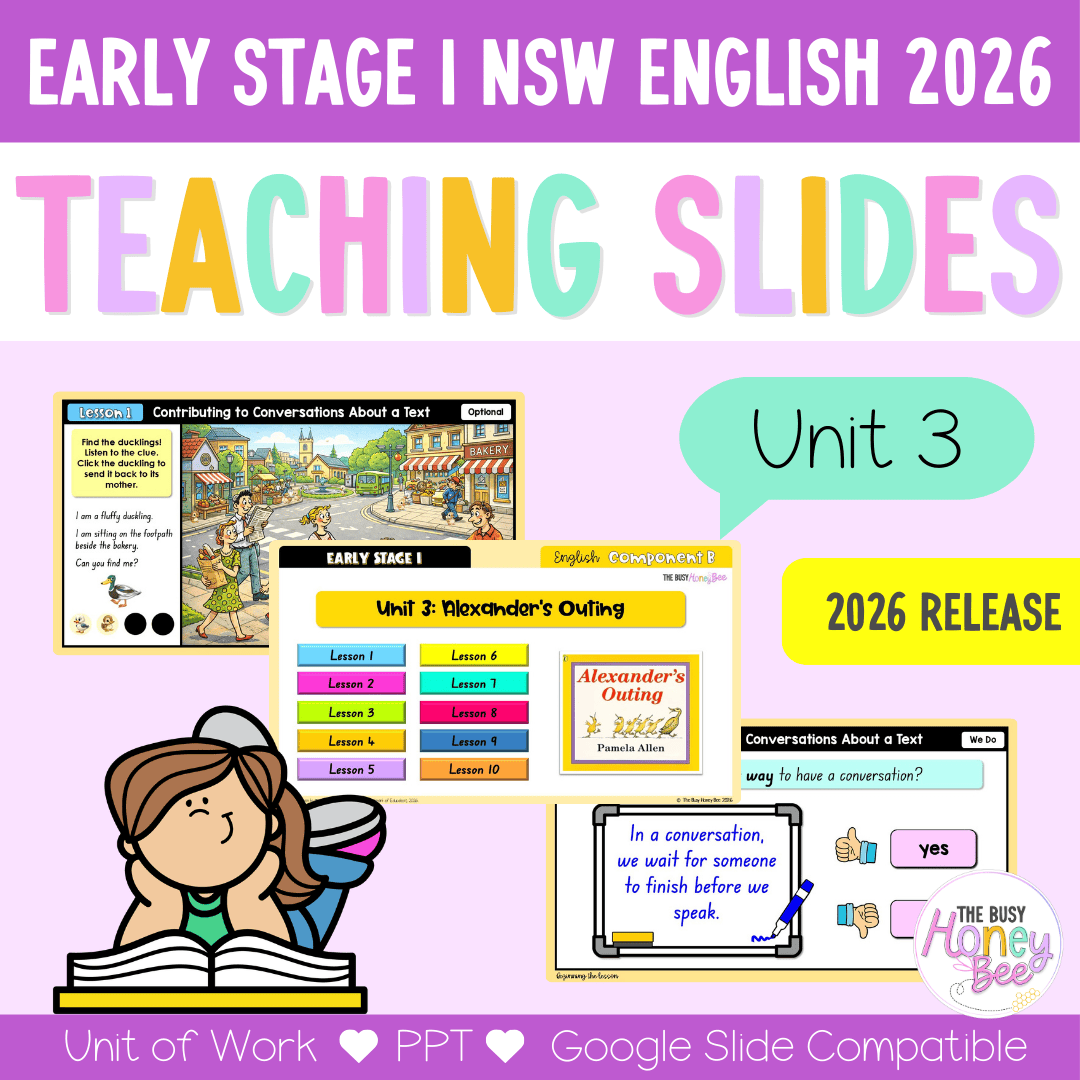 Early Stage 1 – The Busy Honey Bee