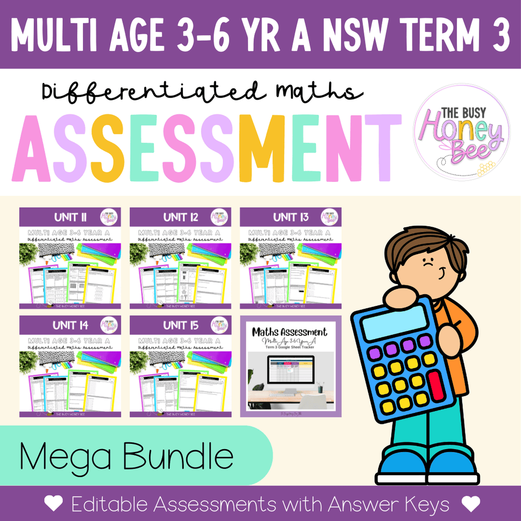 Maths Assessments – The Busy Honey Bee