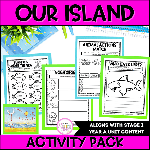 Our Island Activity Pack – The Busy Honey Bee