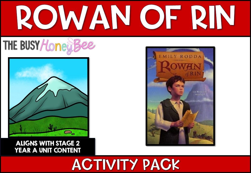 Rowan of Rin Activity Pack – The Busy Honey Bee