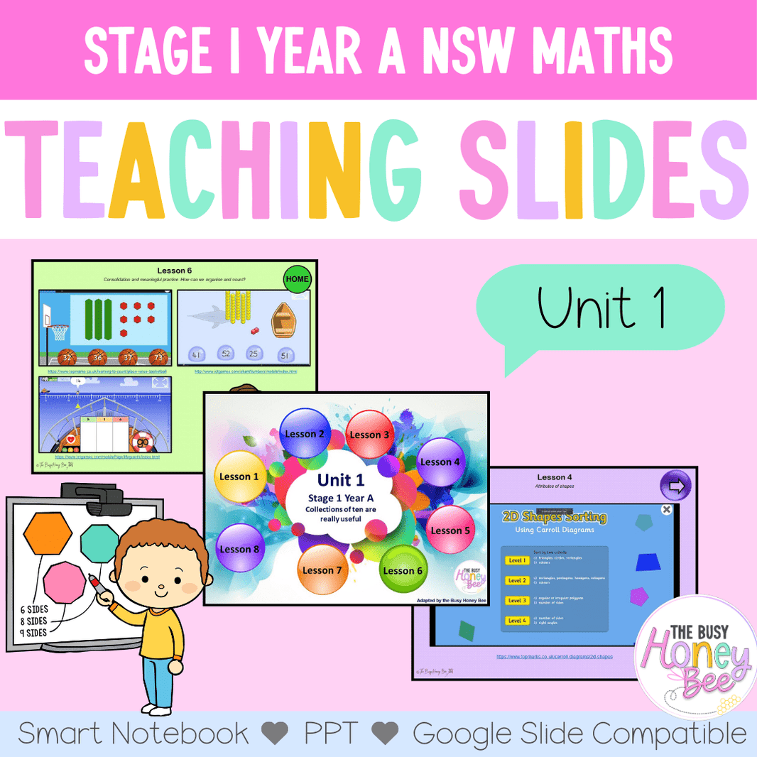 Stage 1 Year A - NSW Maths – The Busy Honey Bee