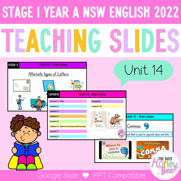 Stage 1 Year A - NSW English – The Busy Honey Bee
