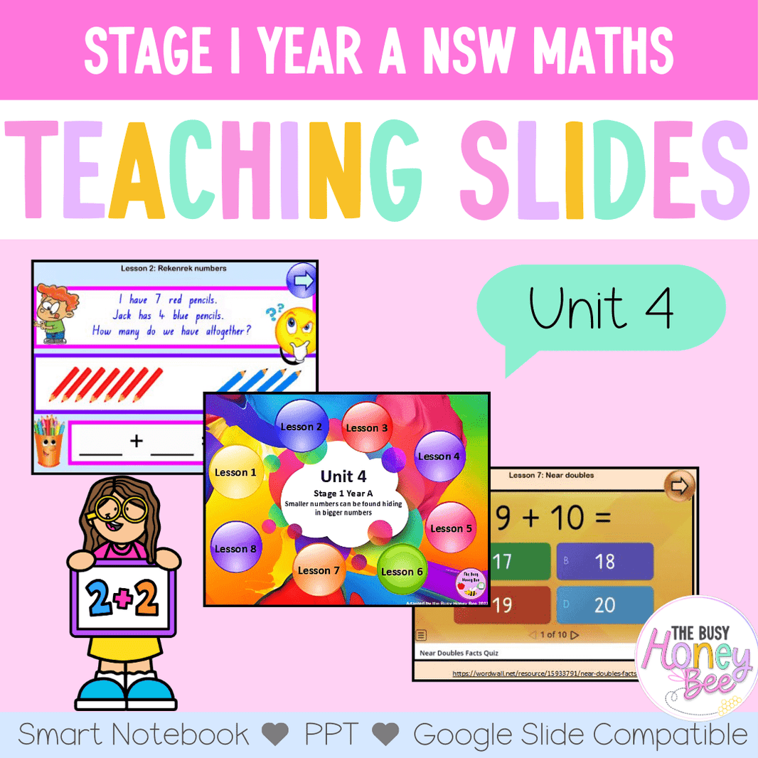 Stage 1 Year A - NSW Maths – The Busy Honey Bee