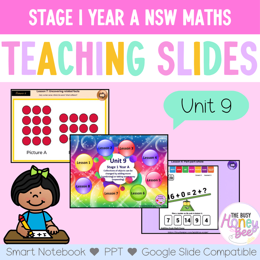 Stage 1 Year A - NSW Maths – The Busy Honey Bee