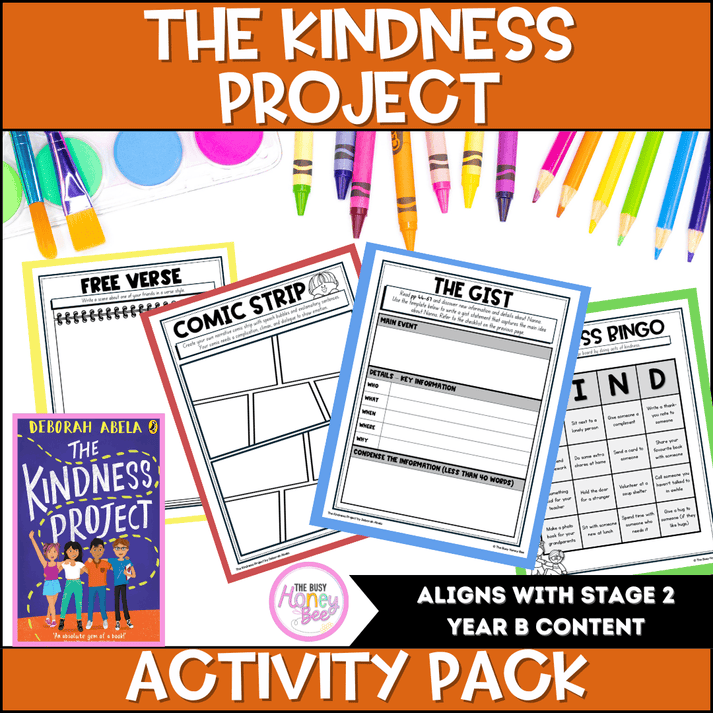 The Kindness Project Activity Pack – The Busy Honey Bee