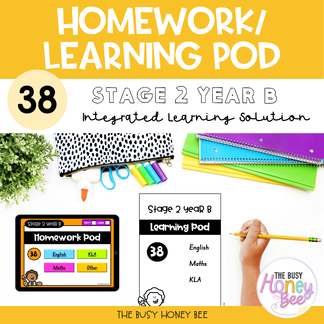Stage 2 Year B Homework/Learning Pod 38 – The Busy Honey Bee