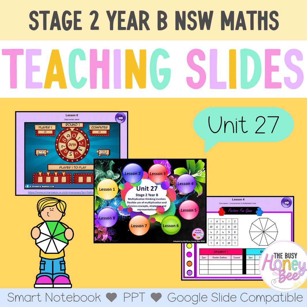 Stage 2 Year B - NSW Maths – The Busy Honey Bee