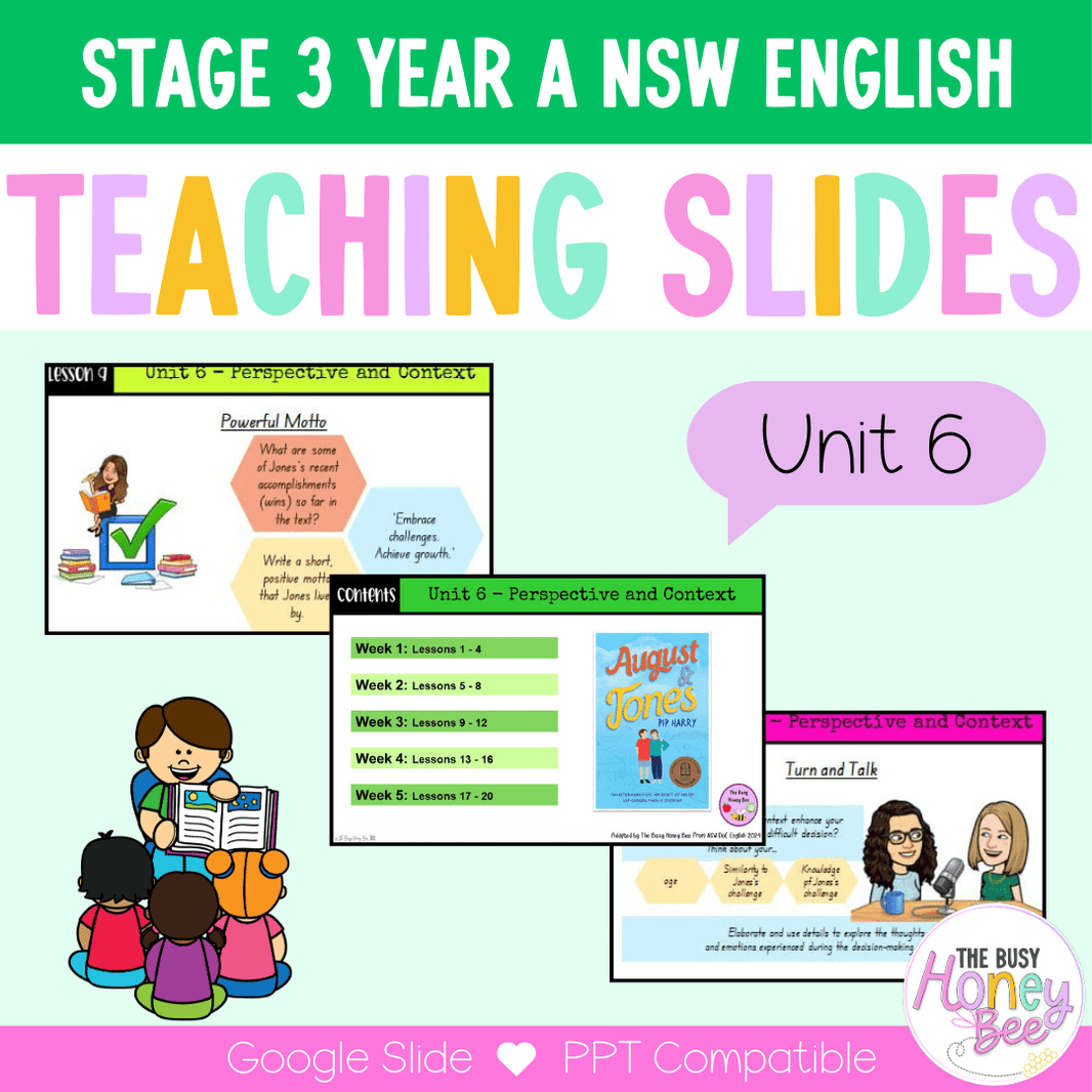 Stage 3 Year A - NSW English – The Busy Honey Bee