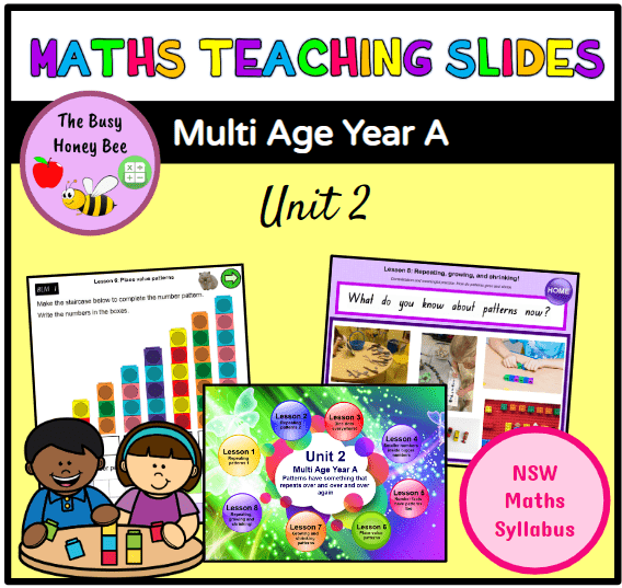Multi Age K-2 Year A Term 1 Maths Teaching Slides Mega Bundle – The ...